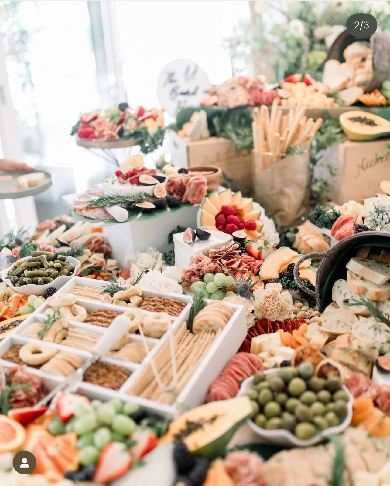 MULTI-LEVEL GRAZING TABLES | The Board Room Pleasanton